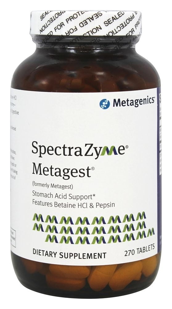 Metagenics - SpectraZyme Metagest - 270 Tablets (Formerly Metagest ...