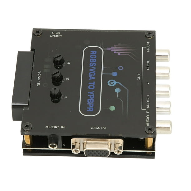 RGBSVGASCAR Tto YPBPR Converter,RGBS VGA SCART to VG Ato YPBPR ...