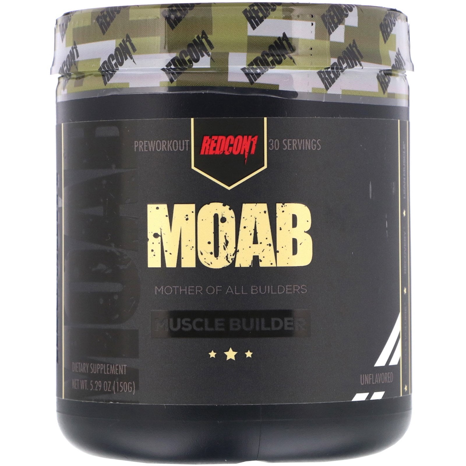 Redcon1 MOAB Muscle Builder, Unflavored (30 Servings) - Walmart.com