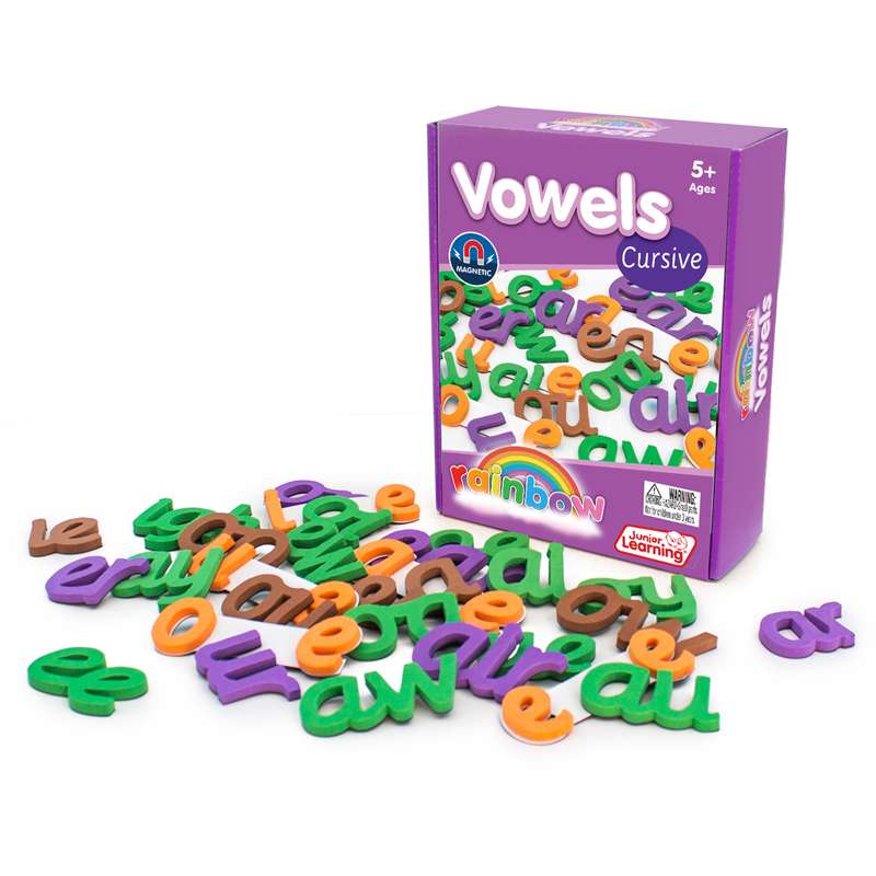 Rainbow Vowels, Cursive | Bundle of 2 Packs - Walmart.com