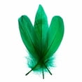3pcs John Bead Goose Feathers 5-7in Green for DIY Craft Project, Home ...