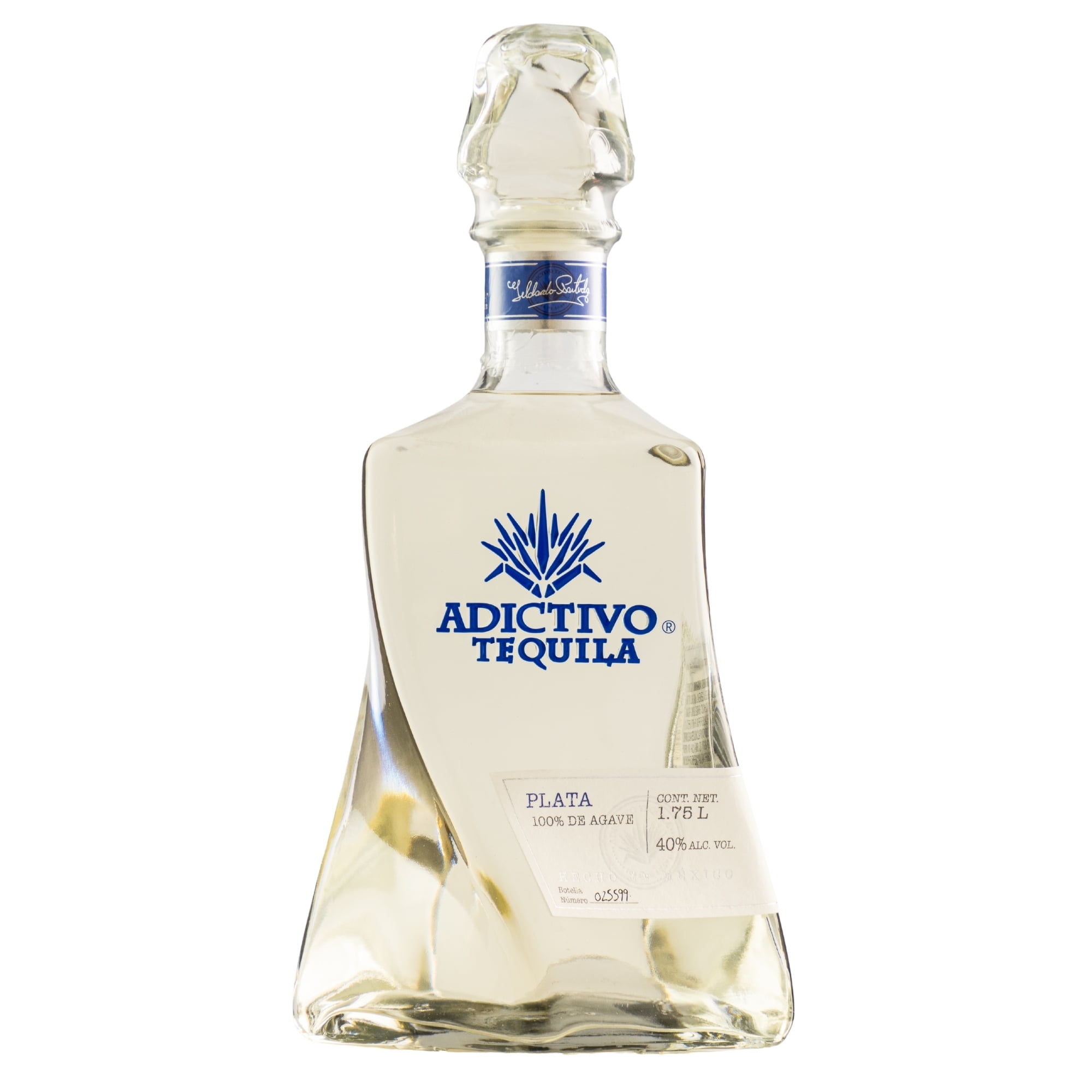 Tequila Adictivo Plata 100% Agave 1750 Ml Tequila Plata | Walmart en línea