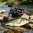 BESTSKY 2026 New Baitcasting Reel 7.2:1 Gear Ratio Fishing Reel 17.6Lbs ...