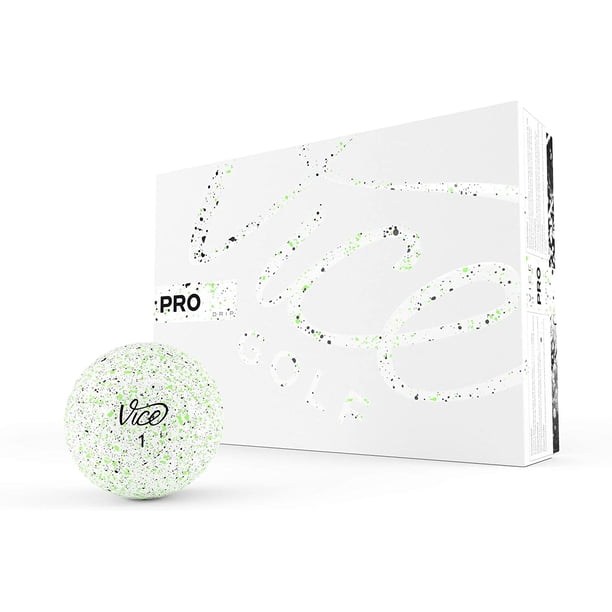 Vice Golf Pro Drip Golf Balls, Lime, 12 Pack - Walmart.com