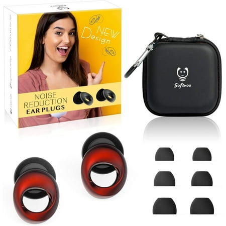 Noise Reduction Ear Plugs – Reusable Ear Plugs High Fidelity Hearing ...