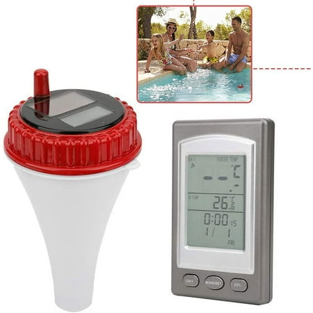 SICED Wireless Floating Thermometer WiFi Solar Thermometer, Floating ...