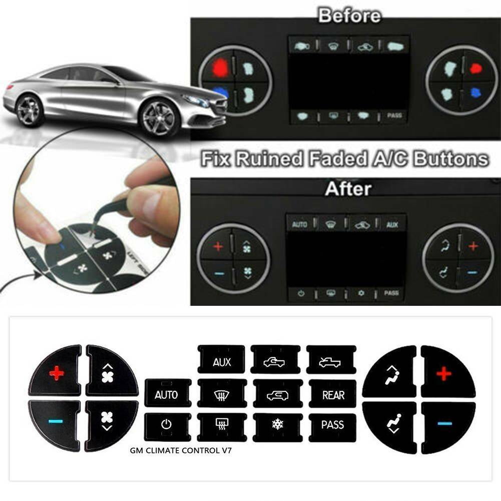 Bester Preis Replacement Steering Wheel Button Stickers For 2007-2014 ...