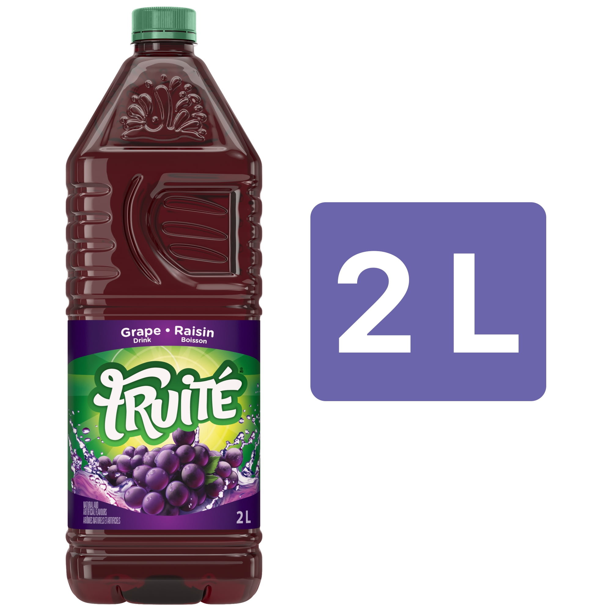 Click here for Fruité Grape Drink 2 L prices