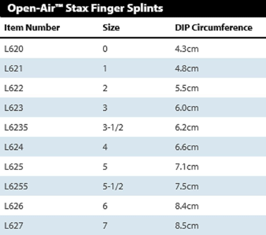 Stax Finger Splint Size 2