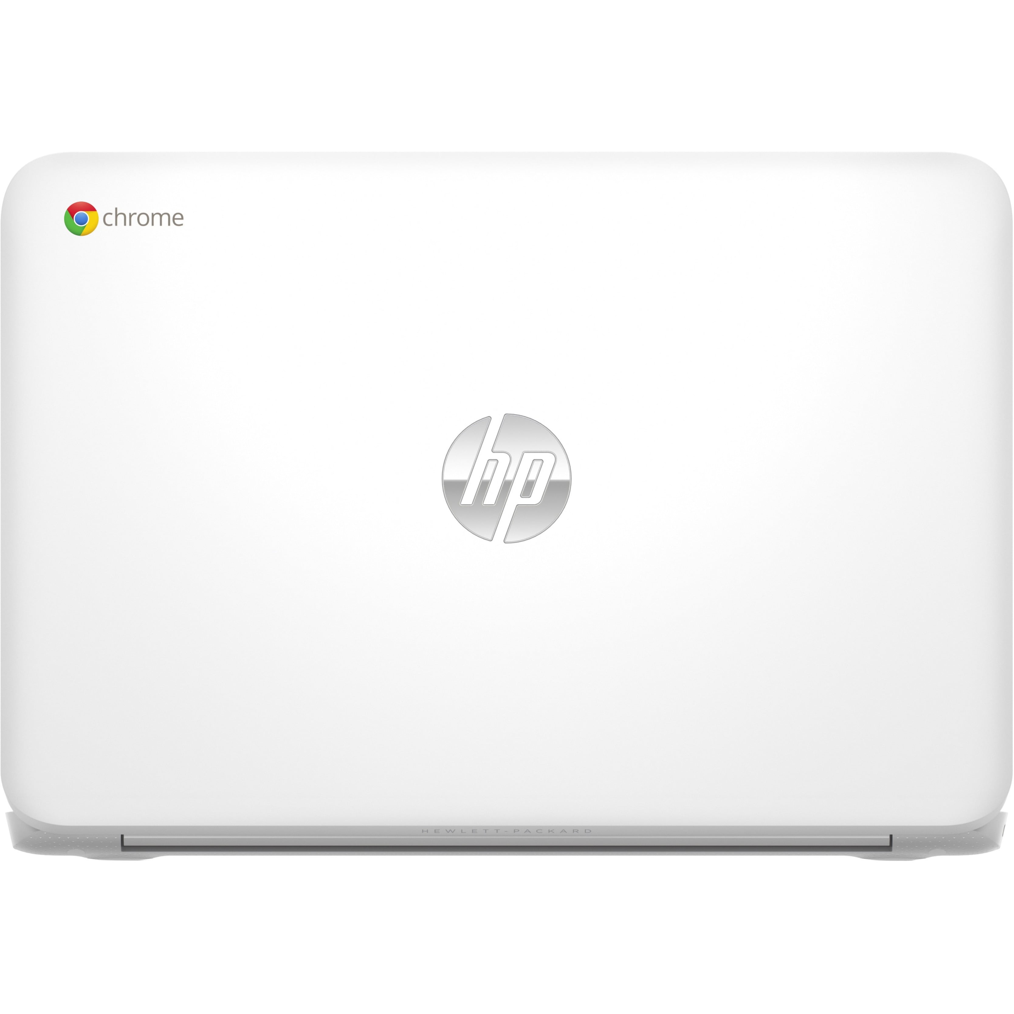 White Hp Chrome Laptop