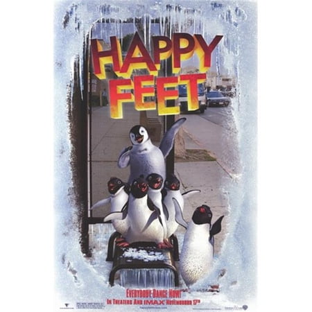 Pop Culture Graphics MOV397362 Happy Feet Movie Poster, 11 x 17 ...