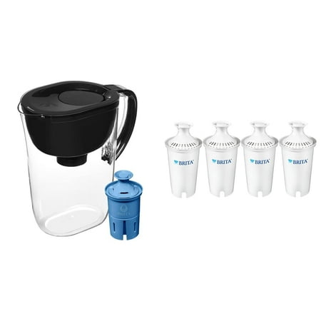 Brita Large 10 Cup Water Filter Pitcher with 1 Brita Elite Filter, Made ...