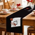 Basketball Table Runner 90 Inches Long Farmhouse Dress Scarves, Modern ...