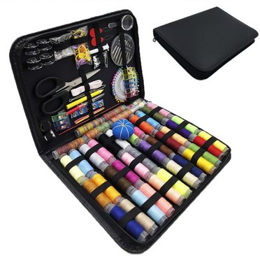 SINGER Portable Mini Sew Essentials Sewing Kit, 95-Piece, Compact ...
