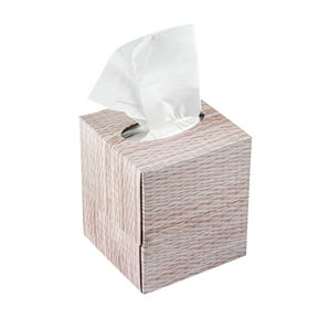 Puffs Plus Lotion Facial Tissue, 2-Ply, White, 124 Sheets/Box, 6 Boxes ...