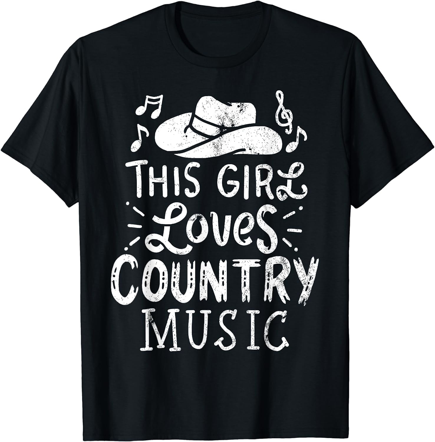 Country Music T-ShirtCountry Music Western Hat Musician T-Shirt ...