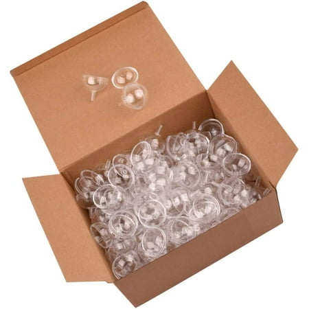 25pcs Empty Clear Chocolate Container Holder Mini Chocolate Box ...