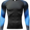 Felirenzacia Men's Moist Wicking Quick Dry Long Sleeves Workout ...
