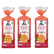 Quaker Rice Cakes, Tomato And Basil, 6.1Oz Bags, Pack Of 2 - Walmart.com