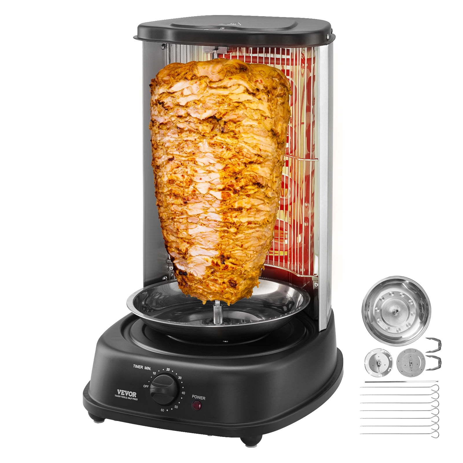 Click here for Vevor Stainless Steel Shawarma Grill Machine Verti... prices