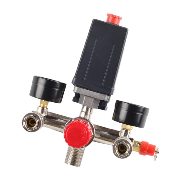 Pressure Switch Set, Pressure Valve Switch 90-125PSI 220V 380V Normally ...