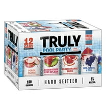 Truly Hard Seltzer Pool Party Variety, 12 Pack, 12 fl oz Aluminum Cans ...