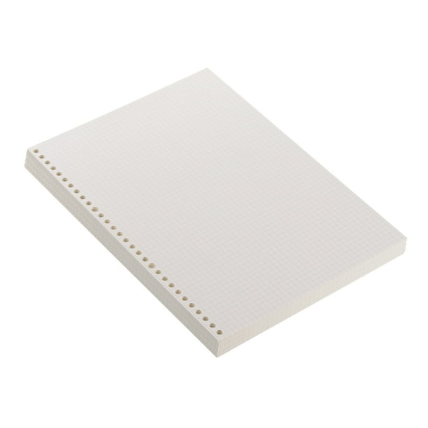 Unique Bargains A4 Loose Leaf Paper for Binders Notebook Punch Filler ...