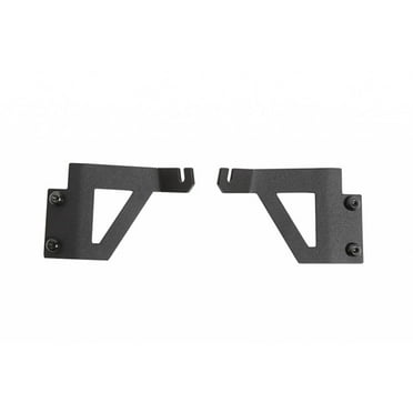 Bushwacker 07-18 Jeep Wrangler Trail Armor Rear Corners - Black ...