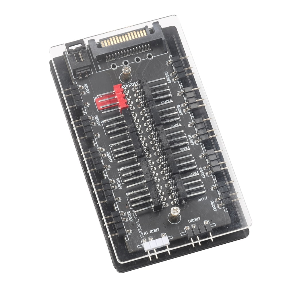 [925395 Con Estuche] Hub Dual 10 Vías Con Control Remoto Ventilador Del ...