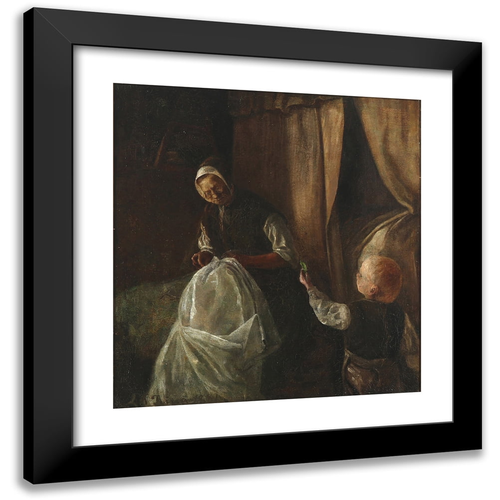 L.A. Ring 15x16 Black Modern Framed Museum Art Print Titled - A Boy ...