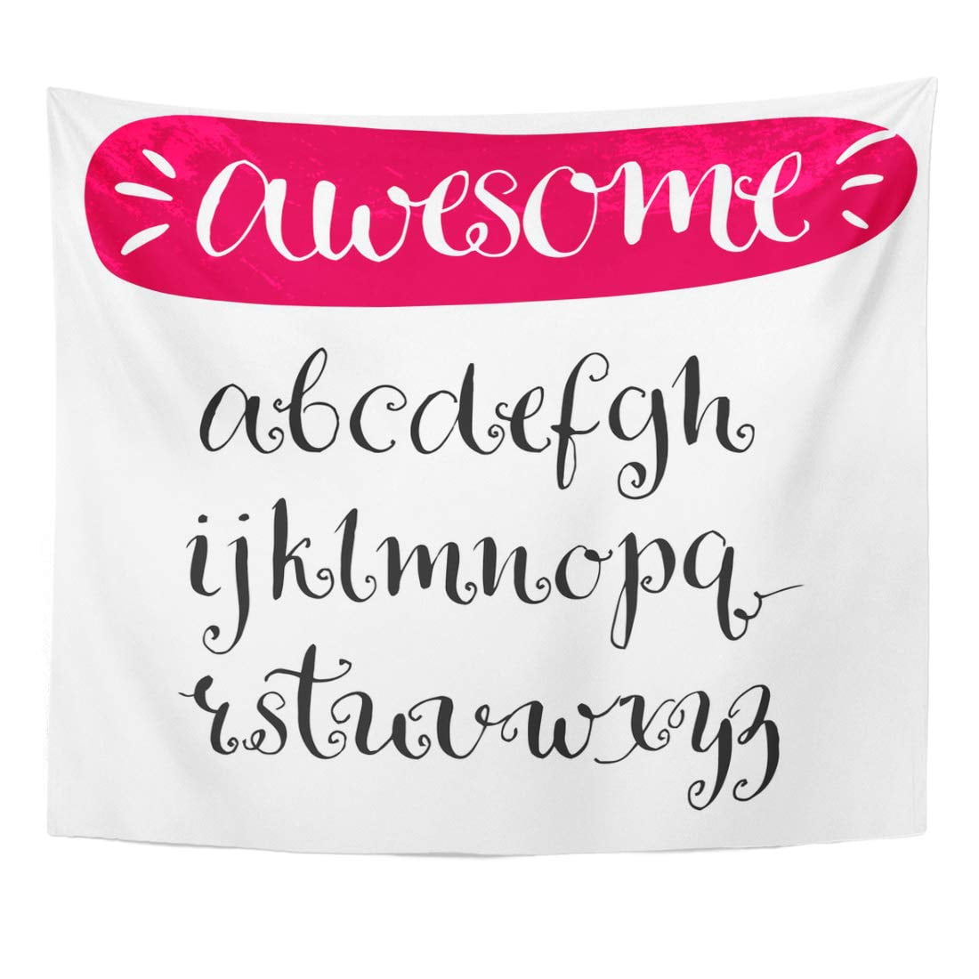 Awesome Cursive Fonts Alphabet