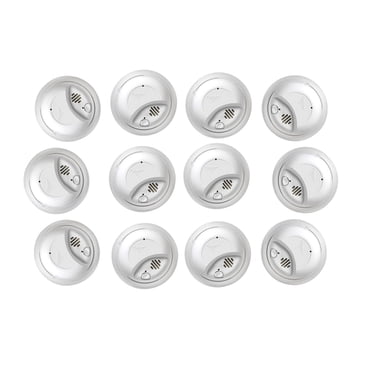 First Alert Hardwired Smoke Alarm with Battery Backup, Multipack of 6 ...