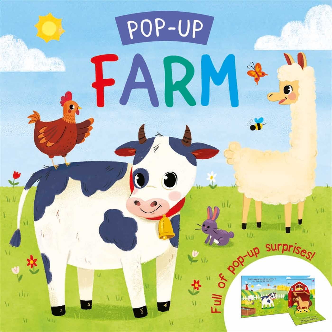 Pop-Up Farm : With Pop-Ups (Board book) - Walmart.com