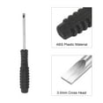 Mini Slotted Screwdriver, 3.0mm Flat Head with NonSlip Handle for Small ...