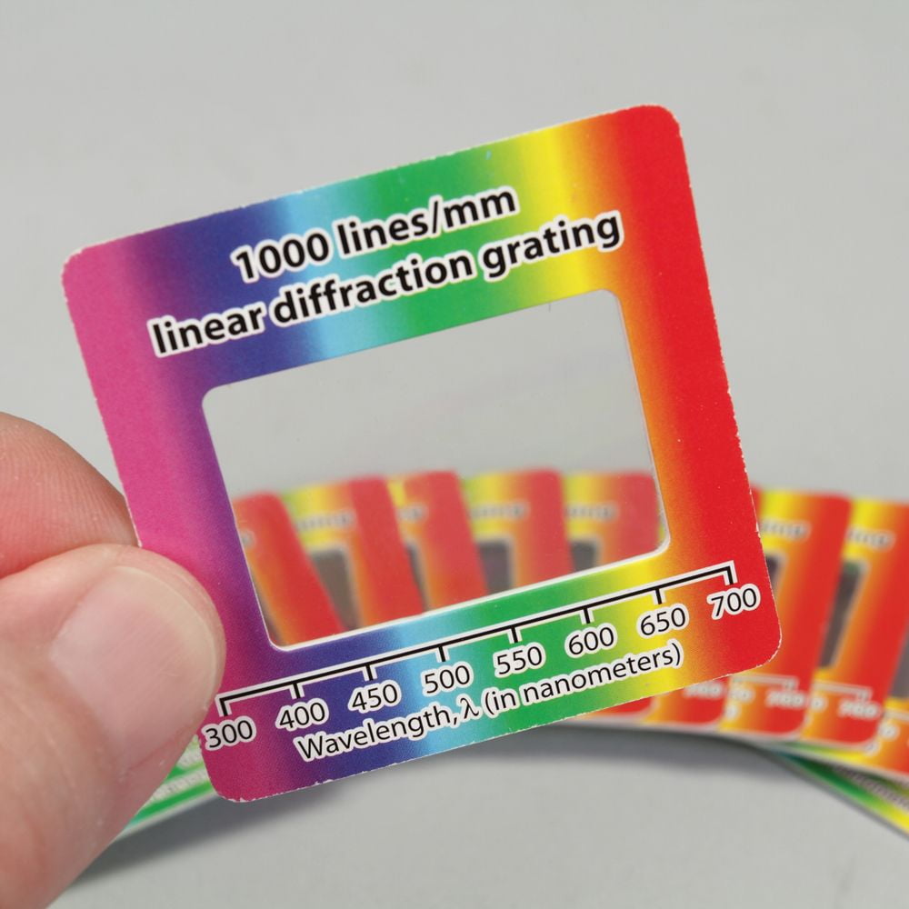 Diffraction Grating, Pack Of 12 - Walmart.com