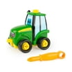 John Deere Toddler Kids Play Construction Toy Tractor with Battery ...