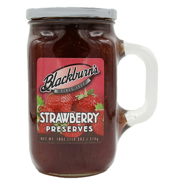 Blackburn's Strawberry Preserves - 18oz - Walmart.com