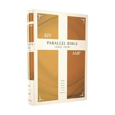 People's Parallel Bible KJV/NLT (Imitation Leather, Burgundy/maroon ...