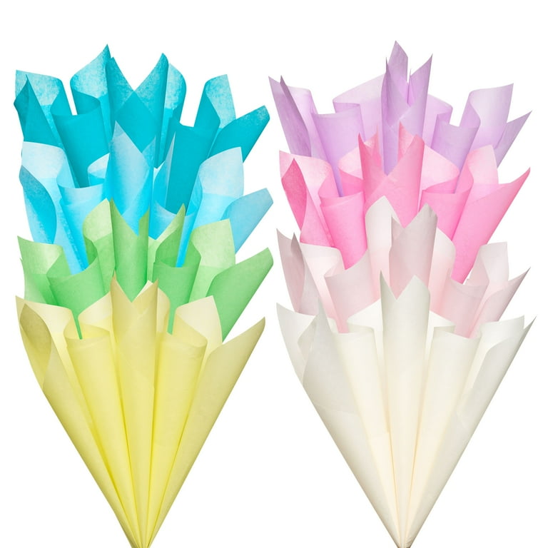 Pastel Colored Tissue Paper