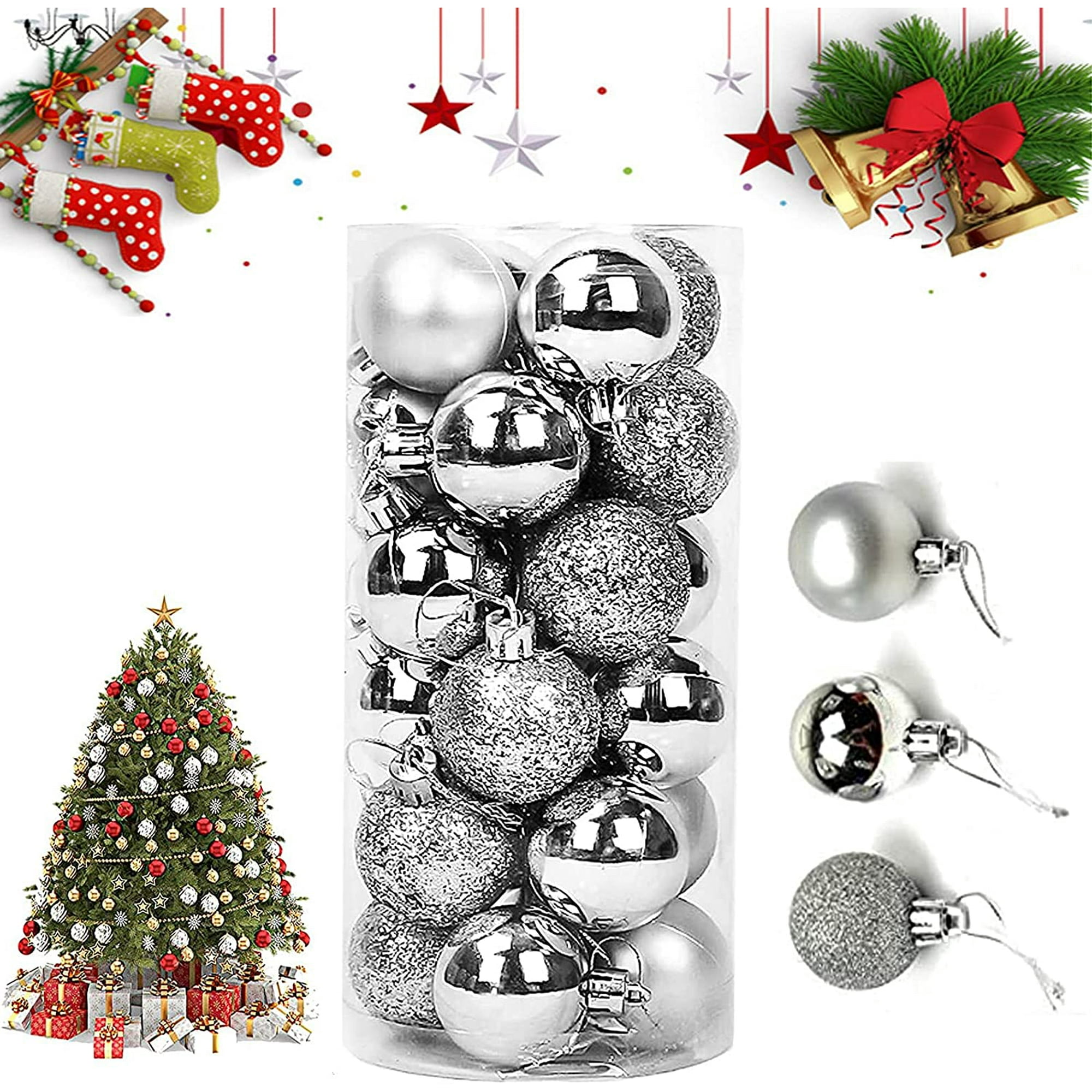 Click here for Jiarry Boules De Noël  24 Pièces Boules De Noel De... prices