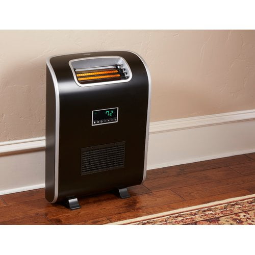 Lifesmart Slimline-3 1500 Watt Electric Infrared Compact Heater ...