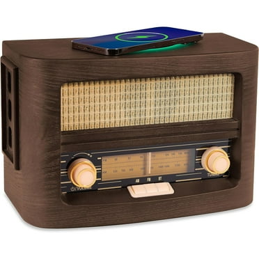 Free Shipping! Retro Wireless Bluetooth Radio Speaker - Classic Vintage ...