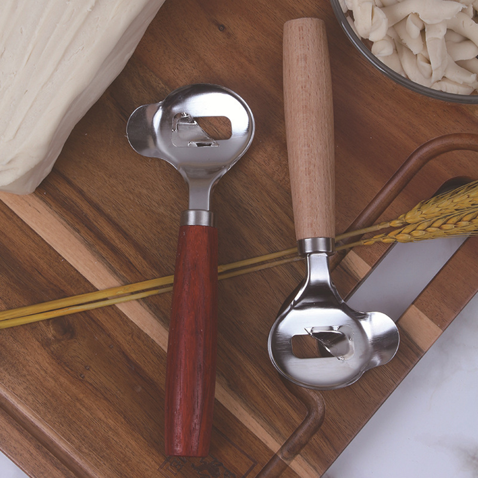 Ergonomic Noodle Cutter - Stainless Steel, Practical Noodles Cutter ...