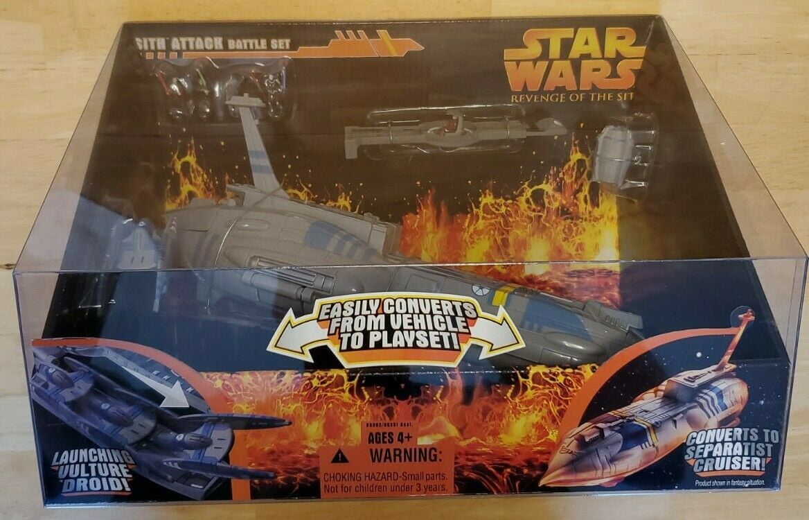 Star Wars Revenge of the Sith Flagship Eclipse Sith Attack Battle Set ...