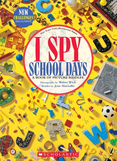 I Spy: I Spy School Days: A Book of Picture Riddles (Hardcover ...