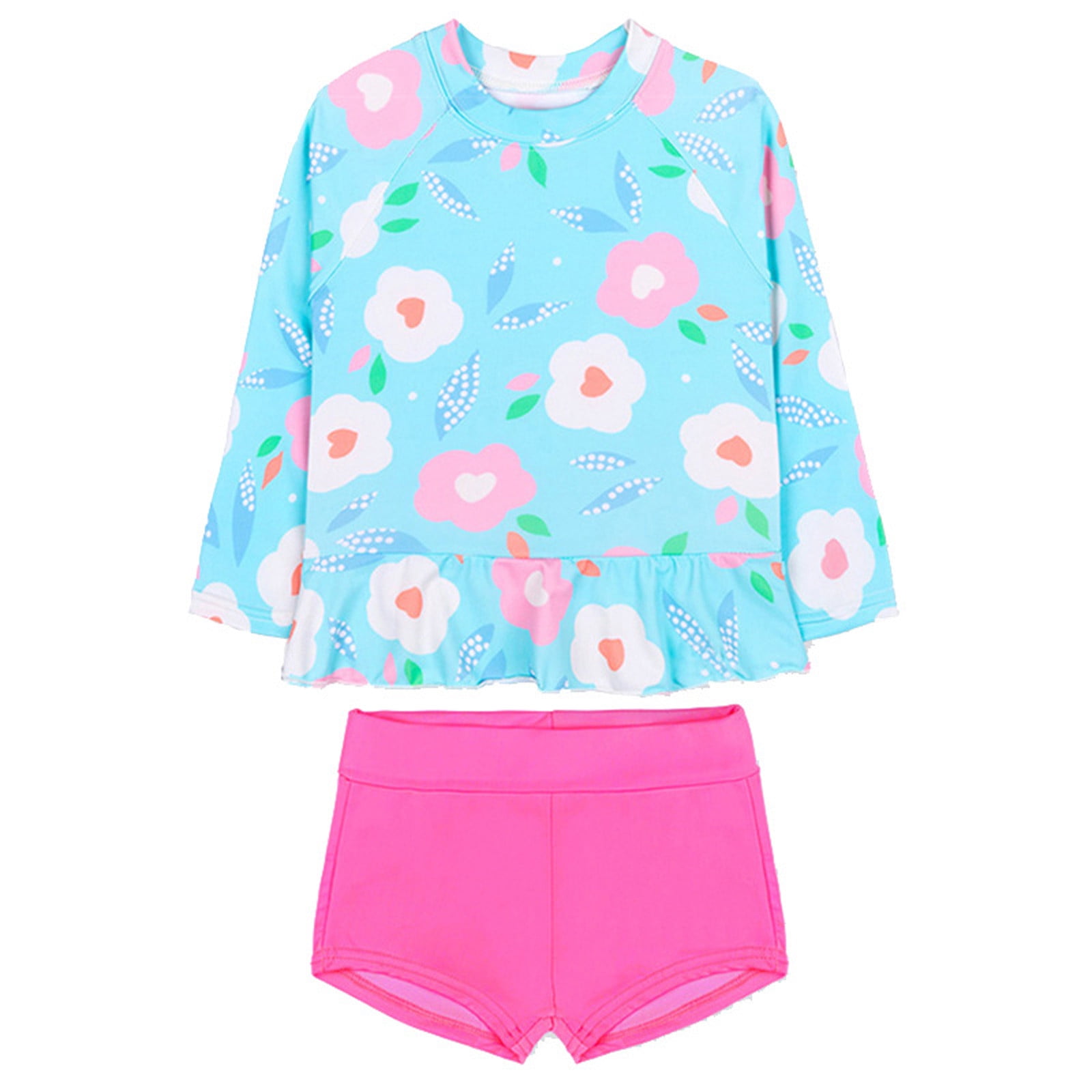 Click here for Aocisk Toddler Girl Swimsuit Long Sleeve Cartoon F... prices
