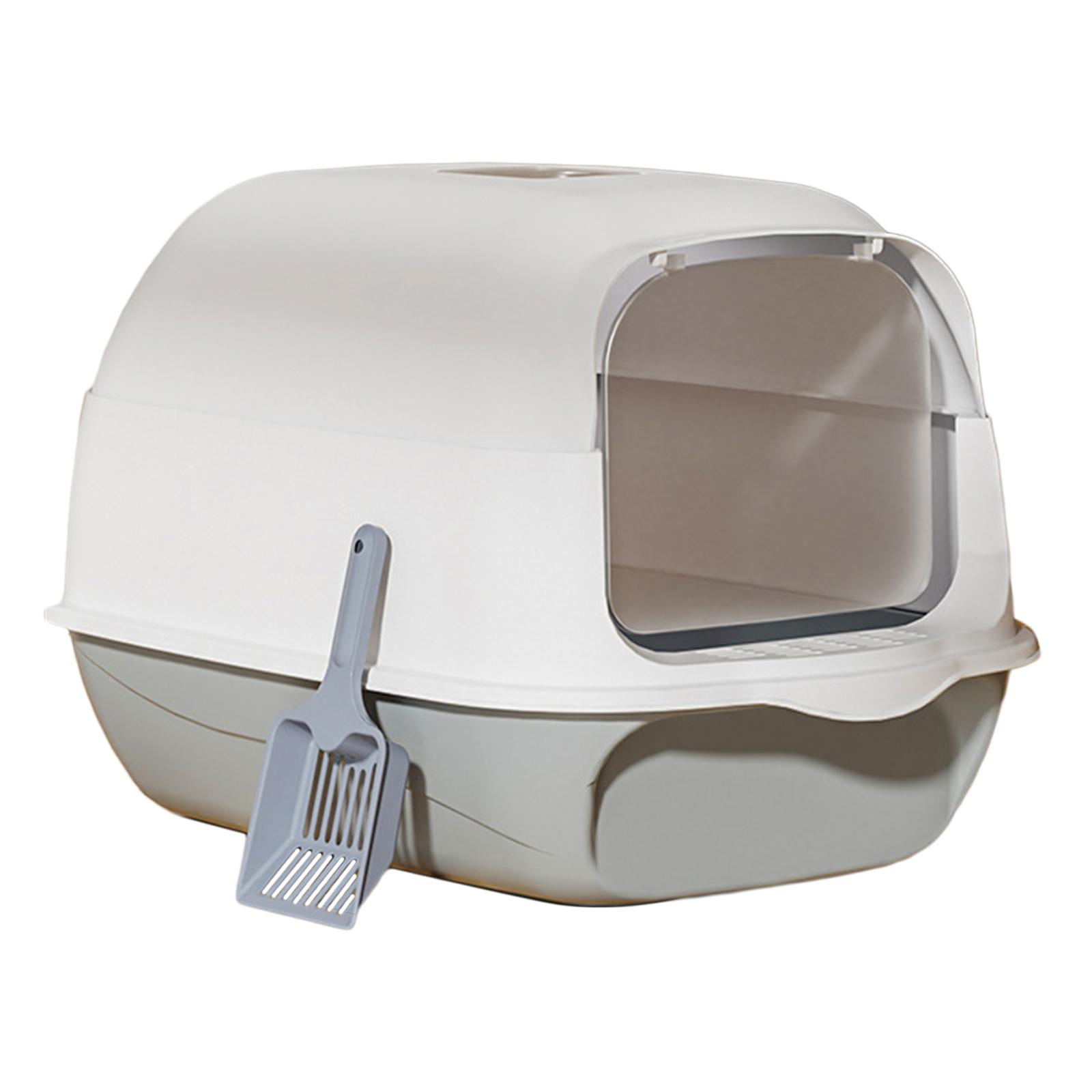 Bunblic Fully Covered Cat Litter Boxes Detachable for Small Animals ...