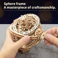 3D Wooden Puzzle for Adults, Tourbillon Timer 3D Wooden Dynamic Model ...