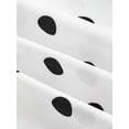 Black And White Polka Dot Halter Fit And Flare Mini Dress, Sleeveless ...