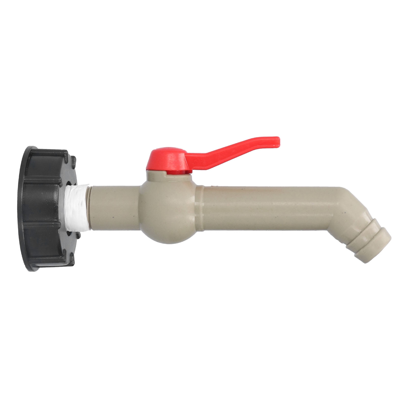 IBC Tank Tap Adapter Water Hose Connector Garden Accessories 45° 25mm ...